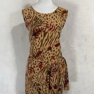 Kathie Lee Collection | Dresses | Vintage Kathy Lee Faux Wrap Midi Maxi ...